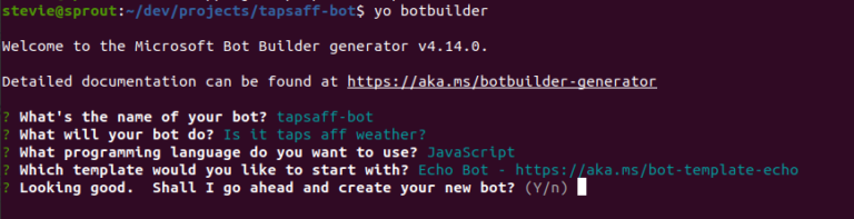 Microsoft Bot Framework Part 2 Build A Bot With Bot Framework Sdk Dont Panic